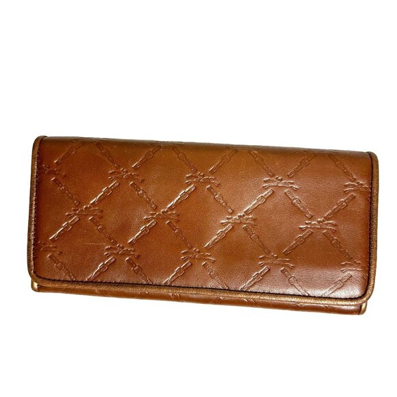 Longchamp | Bags | Longchamp Wallet Lm Cuir Leather Bifold All Over ...
